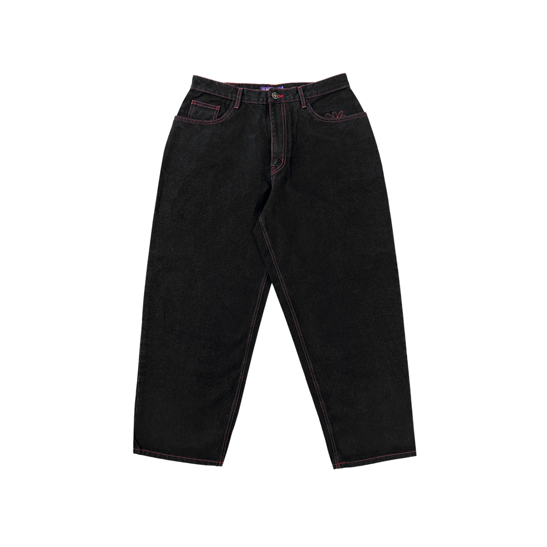 라브로스 데빌 데이지 배기 진 블랙 | Labros | KREAM