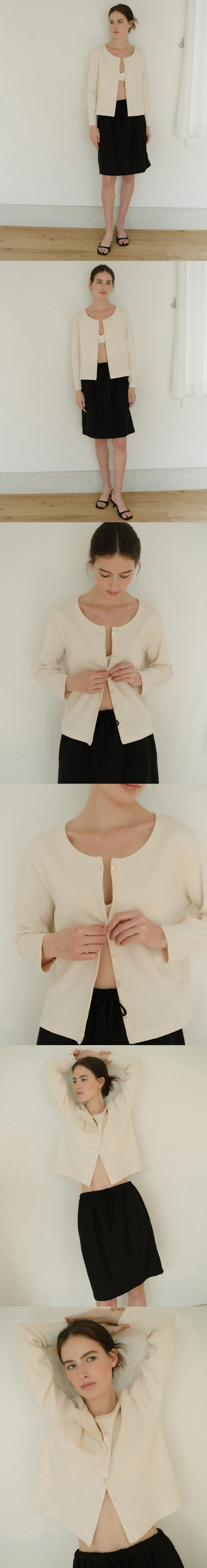 르닐 오데뜨 가디건 크림 | LeniL | KREAM