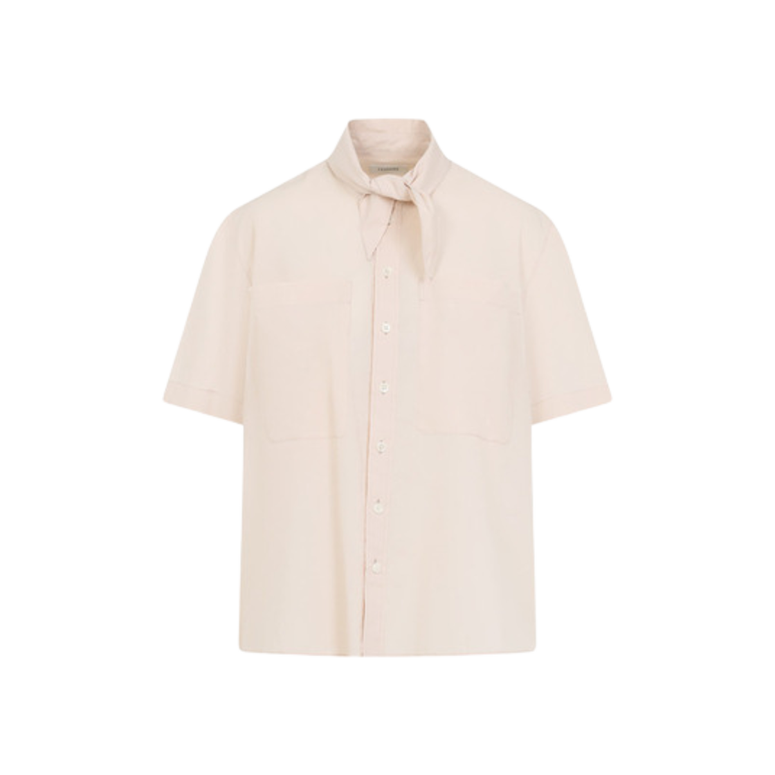 (W) 르메르 폴라드 숏슬리브 셔츠 더스티 로즈 | Lemaire | KREAM