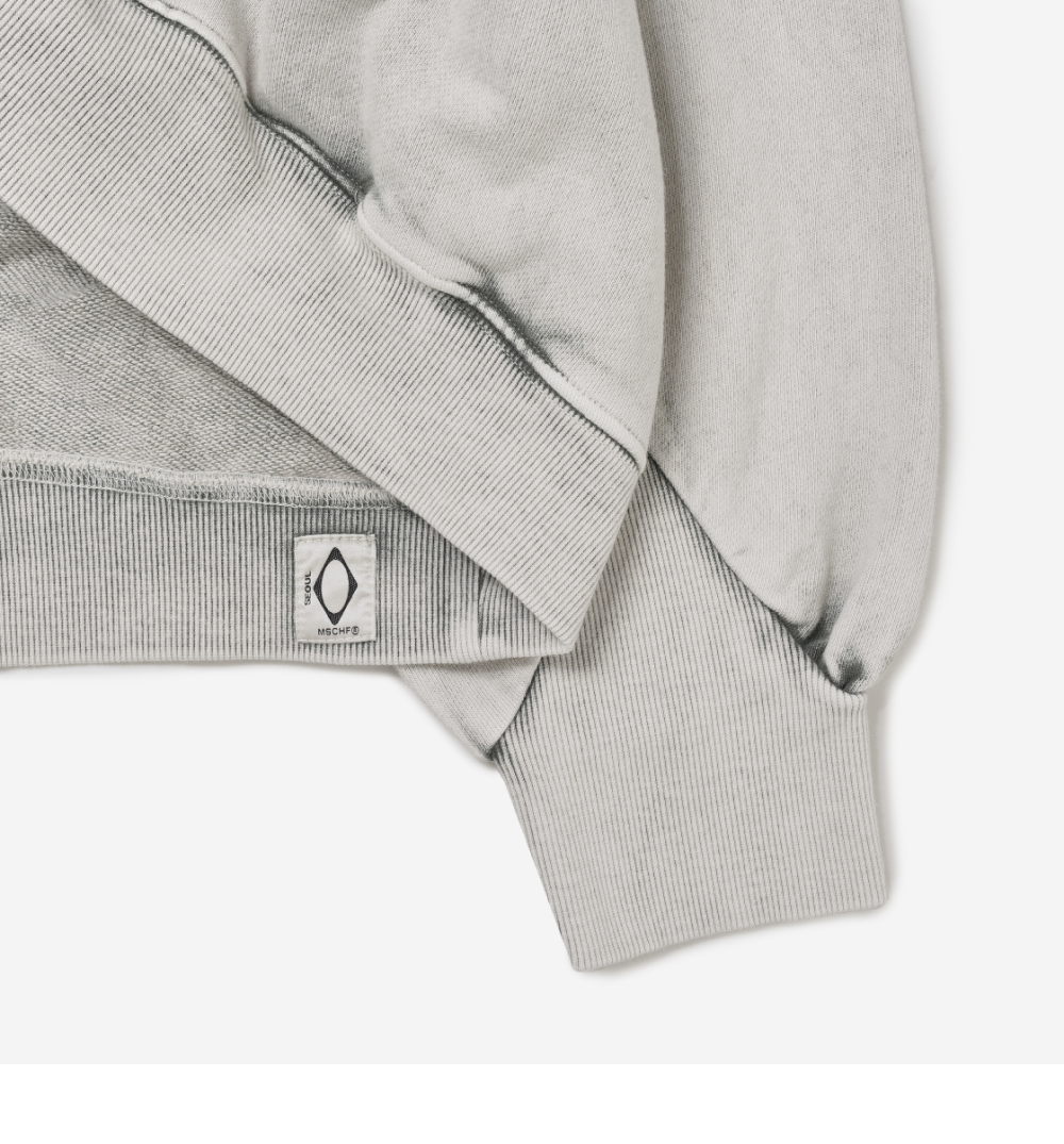 (W) 미스치프 블리치드 풀오버 후드 블리치드 카키 | Mischief | KREAM