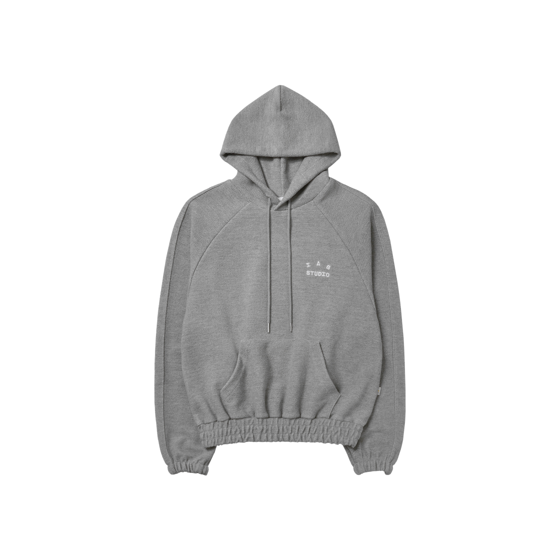 아이앱 스튜디오 헤링본 후드 그레이 화이트 | IAB Studio | KREAM