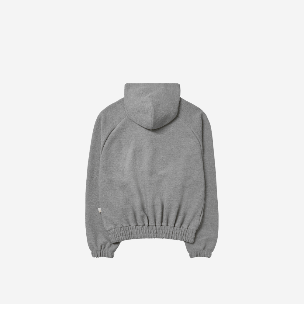 아이앱 스튜디오 헤링본 후드 그레이 화이트 | IAB Studio | KREAM