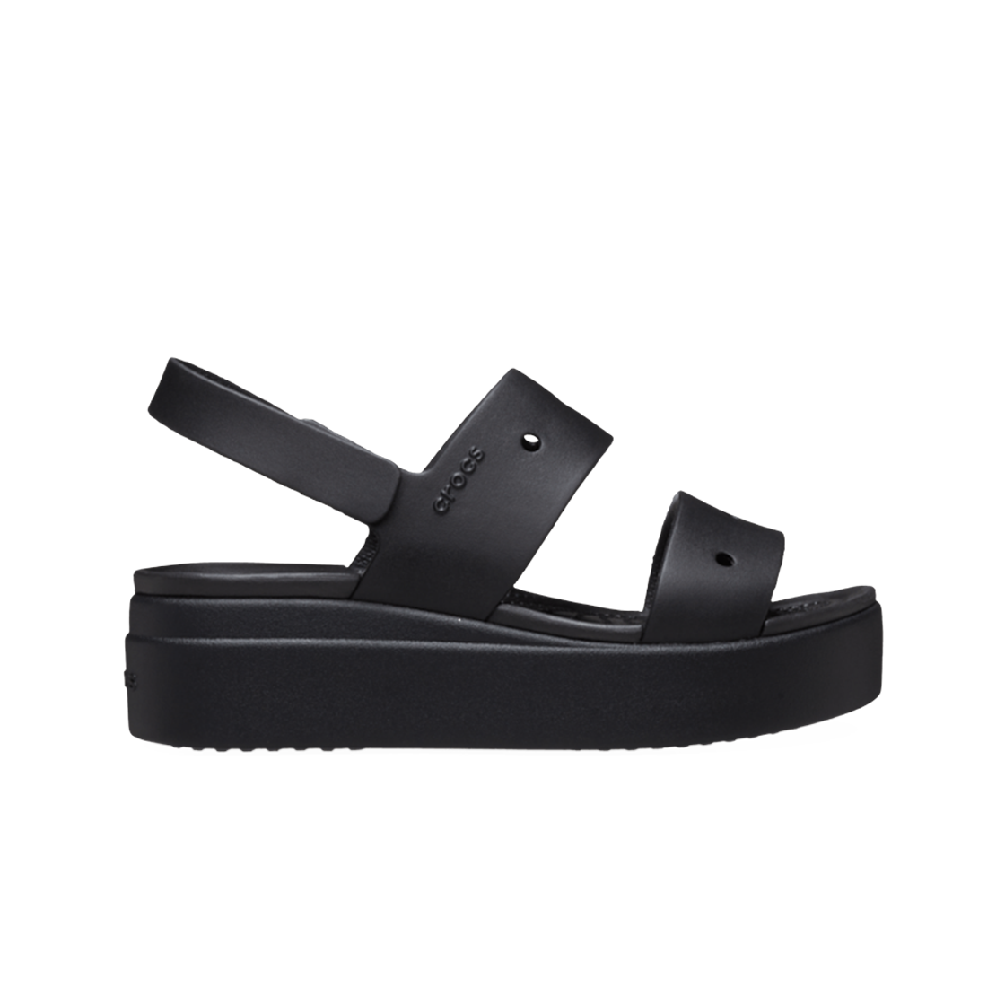 (W) 크록스 브루클린 4U 샌들 블랙 | Crocs | KREAM