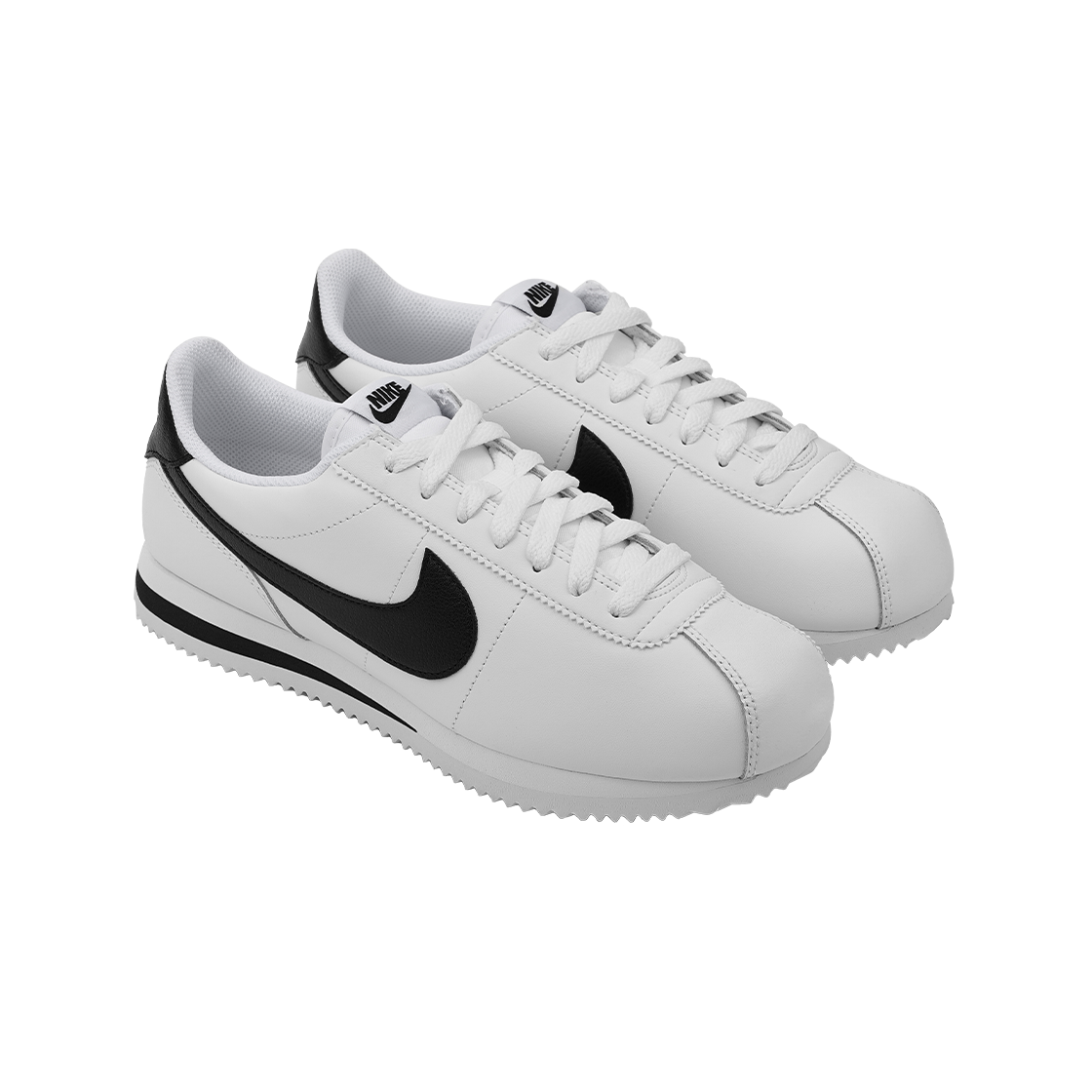 (W) 나이키 코르테즈 레더 화이트 블랙 | Nike | KREAM