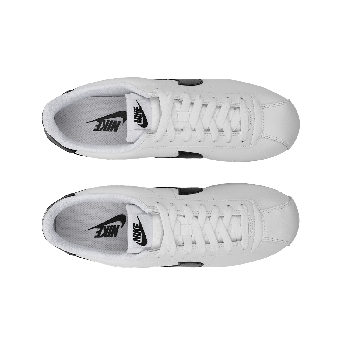 (W) 나이키 코르테즈 레더 화이트 블랙 | Nike | KREAM