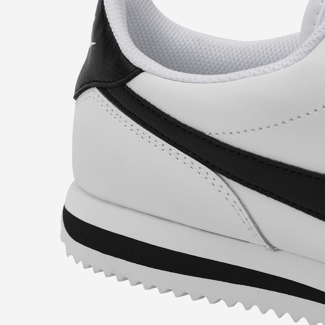 (W) 나이키 코르테즈 레더 화이트 블랙 | Nike | KREAM
