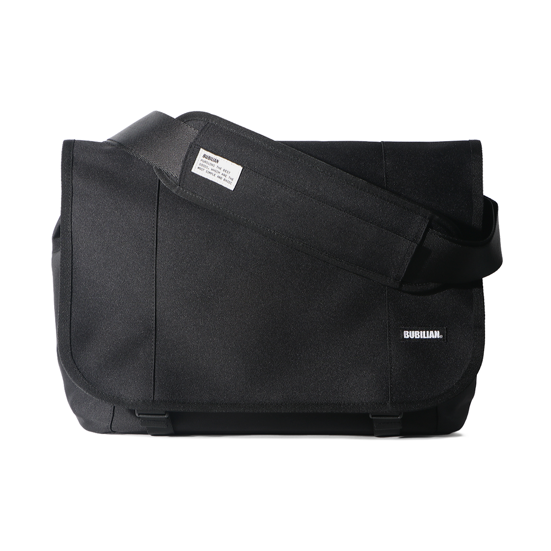 버빌리안 플러터 심플 메신저백 블랙 | BUBILIAN | KREAM
