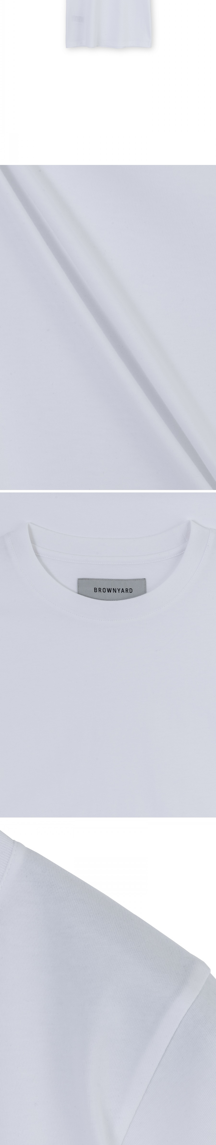 브라운야드 W 베이비 티셔츠 화이트 | BROWNYARD | KREAM