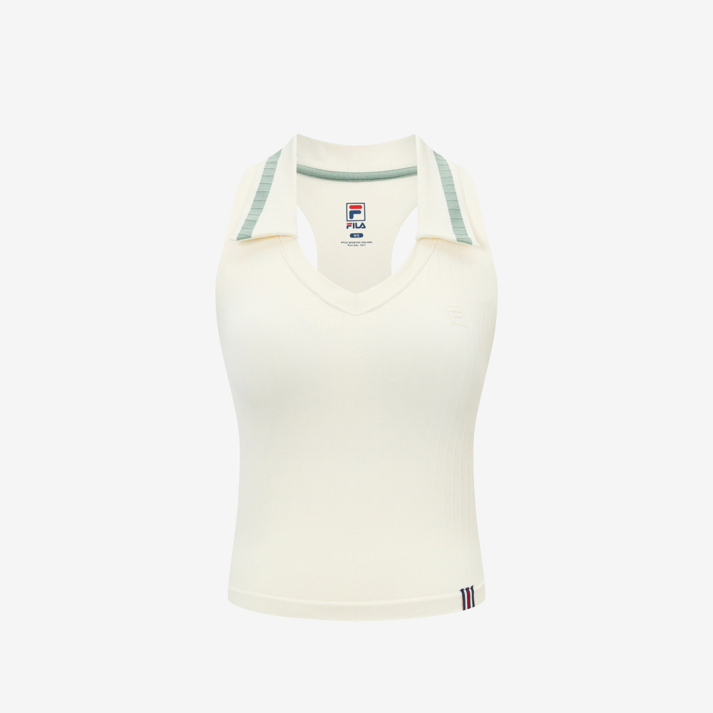 휠라 까사 카라탱크탑 크림 | FILA | KREAM