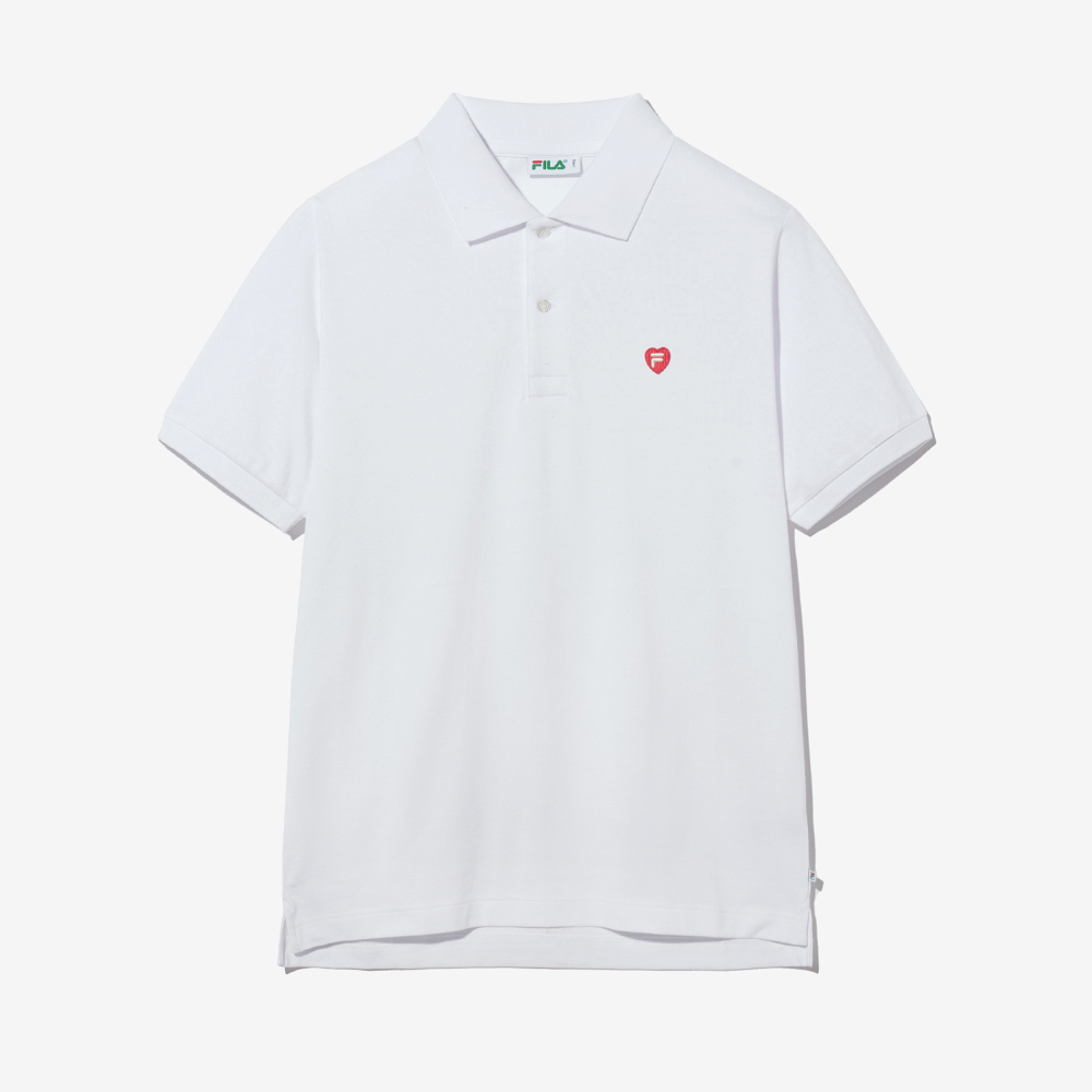 F+ 아도로 클래시컬 폴로 퓨어 화이트 | FILA | KREAM