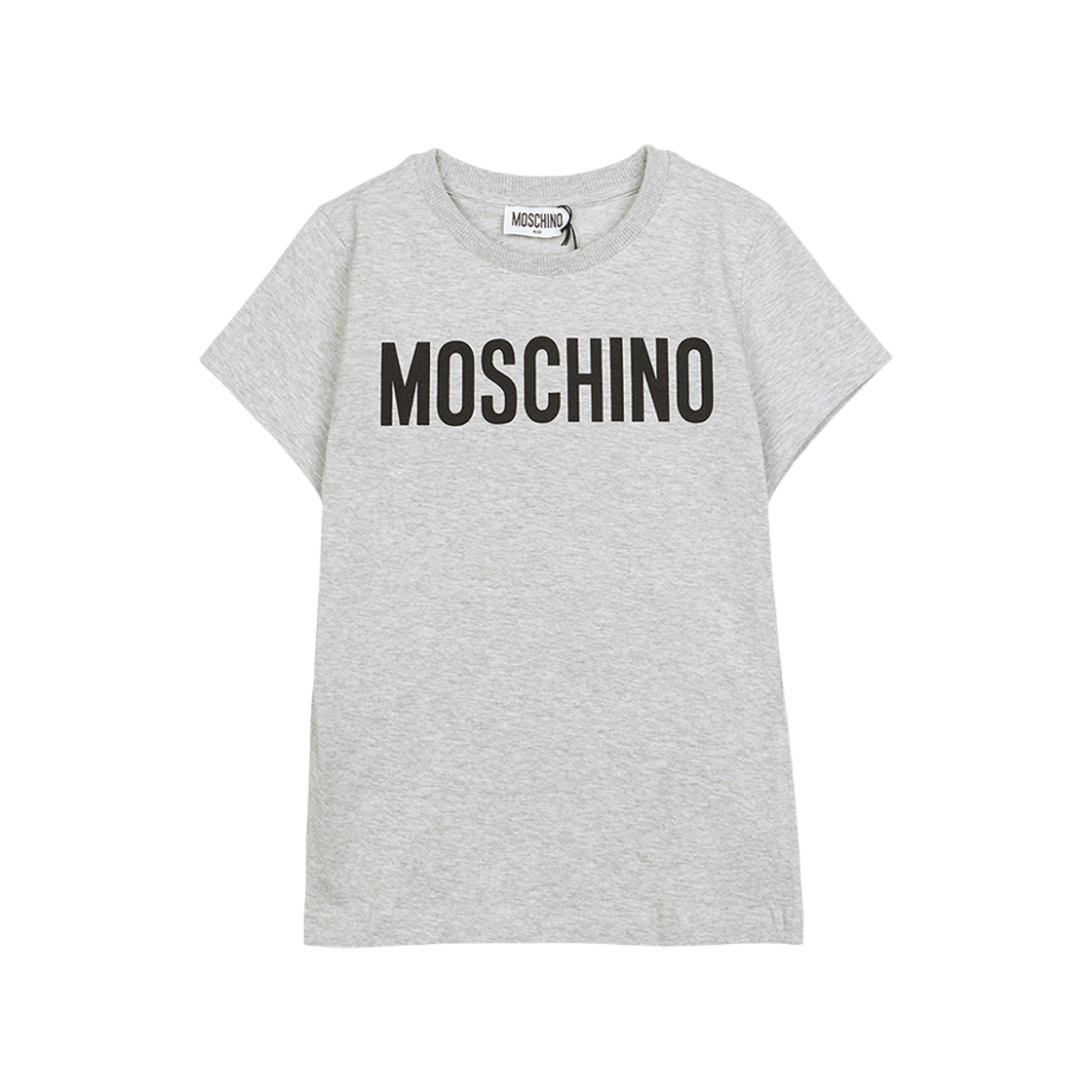 (키즈) 모스키노 숏슬리브 티셔츠 그레이 | Moschino | KREAM