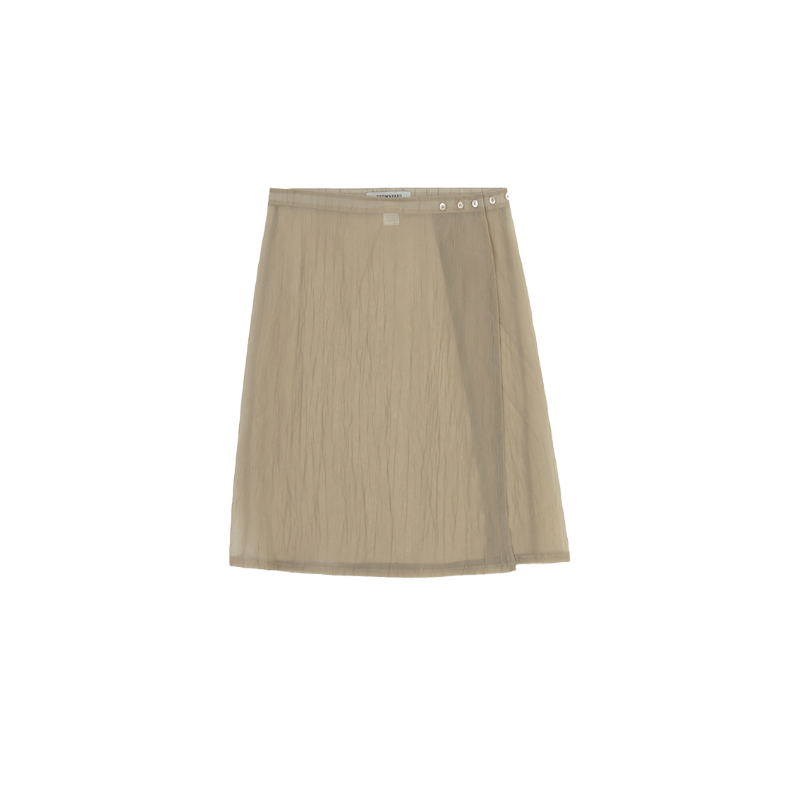 브라운야드 W 랩 스커트 베이지 | BROWNYARD | KREAM