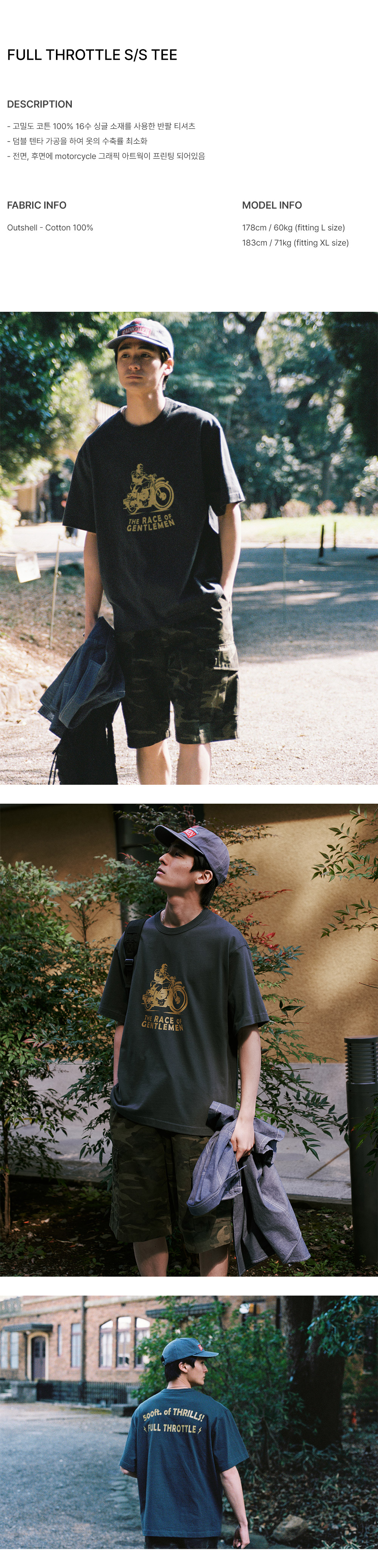 유니폼브릿지 풀 스로틀 숏슬리브 티 오프 화이트 | Uniform Bridge | KREAM