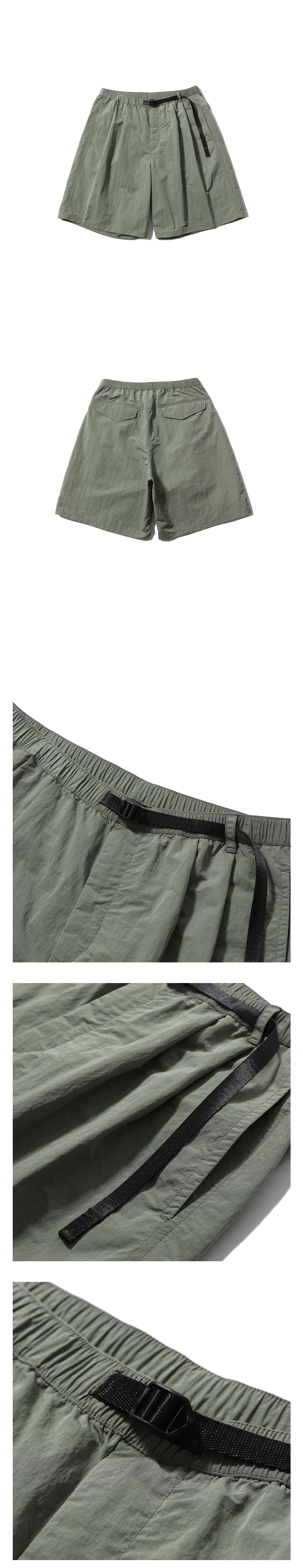 모이프 위켄드 쇼츠 폴리지 그린 | moif | KREAM