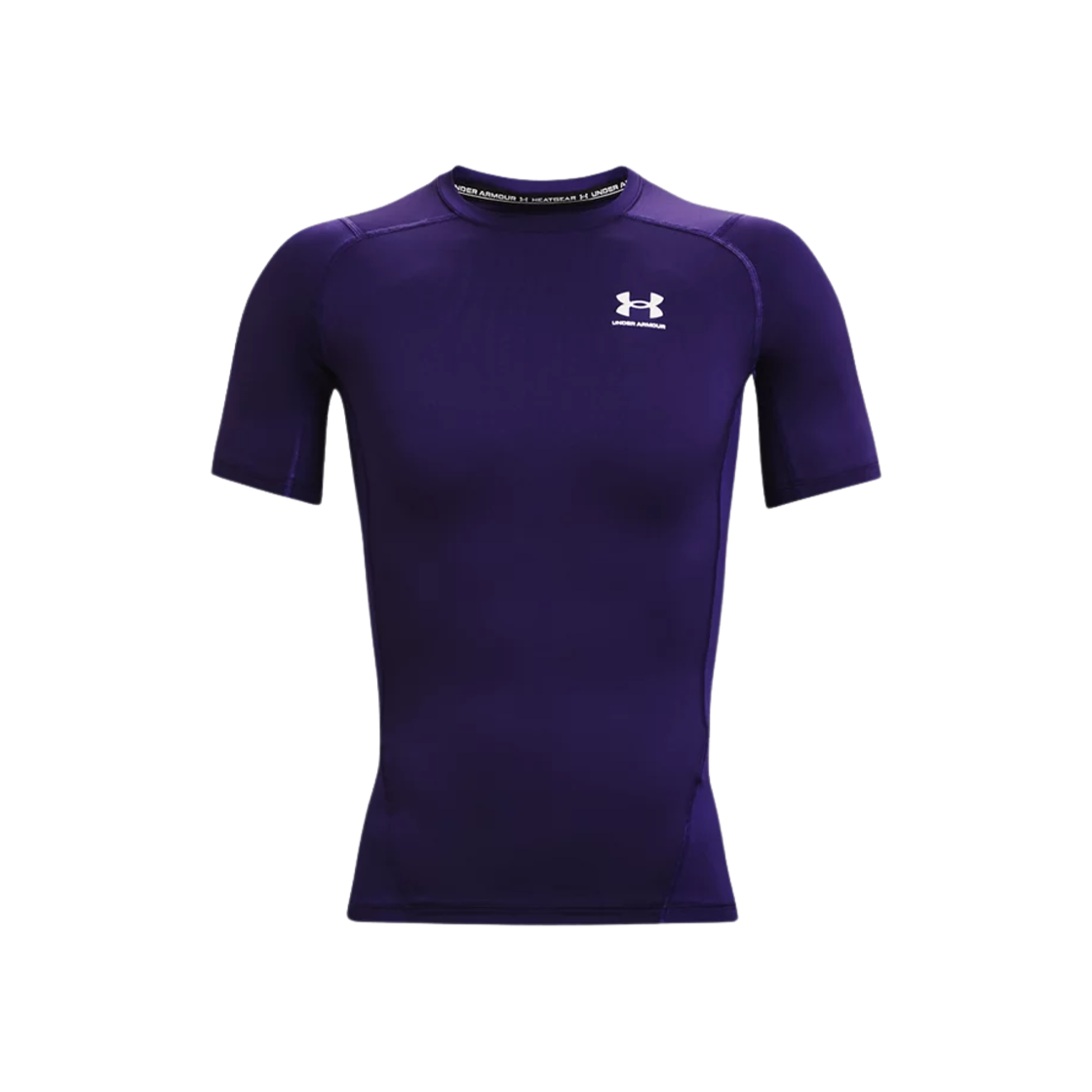 언더아머 히트기어 숏슬리브 퍼플 화이트 | Under Armour | KREAM