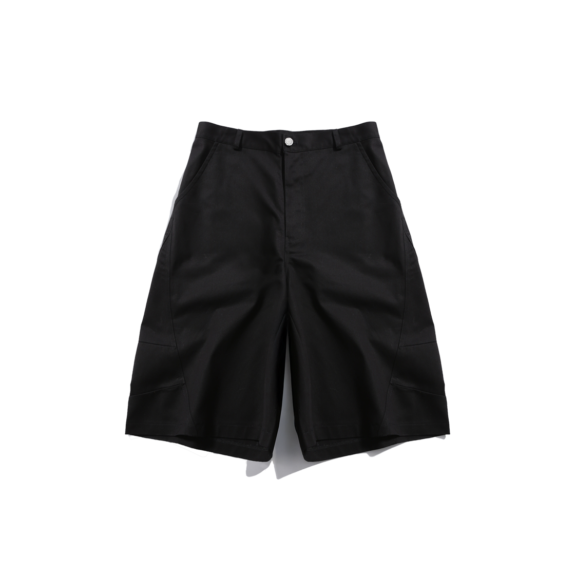 비피투디스오더 사이드 절개 버뮤다 팬츠 블랙 | BP2DISORDER | KREAM