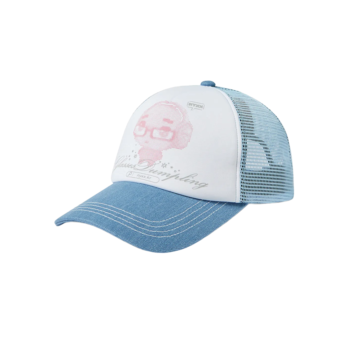 엔와이엑스엑스 x 안경만두 NYGD 트러커 캡 데님 | NYXX | KREAM