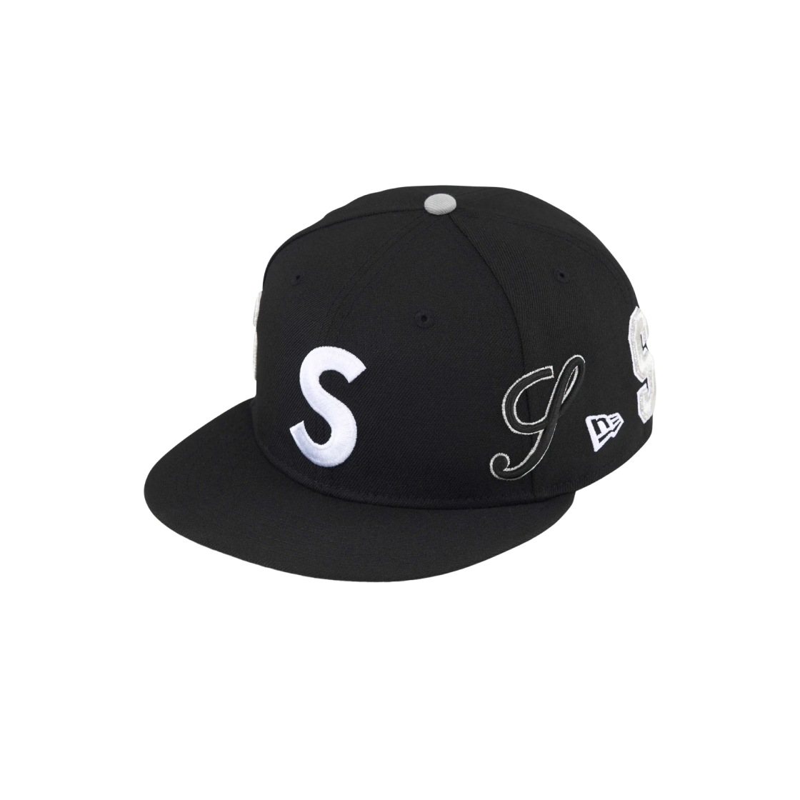 슈프림 멀티 S 로고 뉴에라 블랙 - 25SS | KREAM