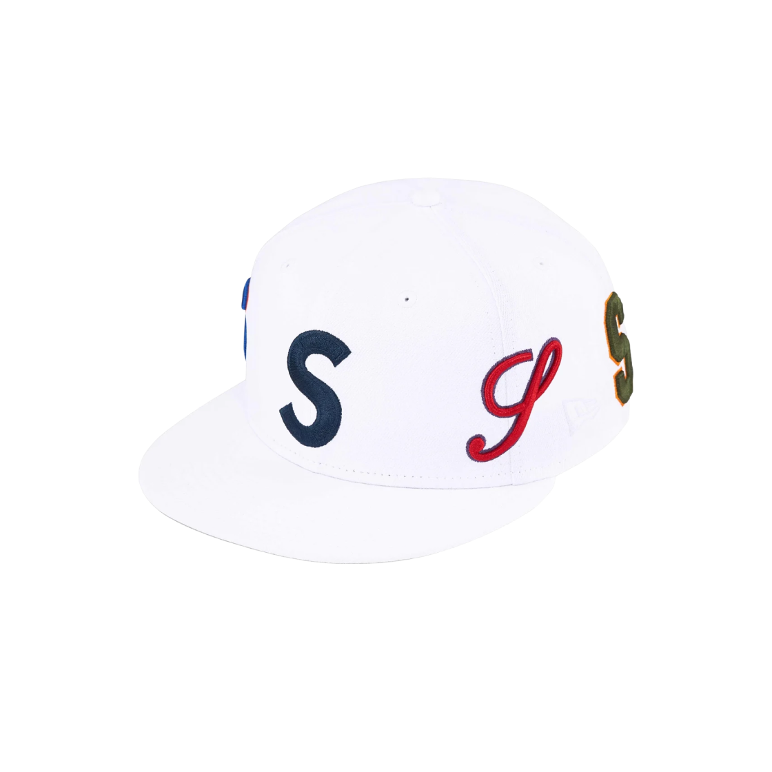 슈프림 멀티 S 로고 뉴에라 화이트 - 25SS | Supreme | KREAM