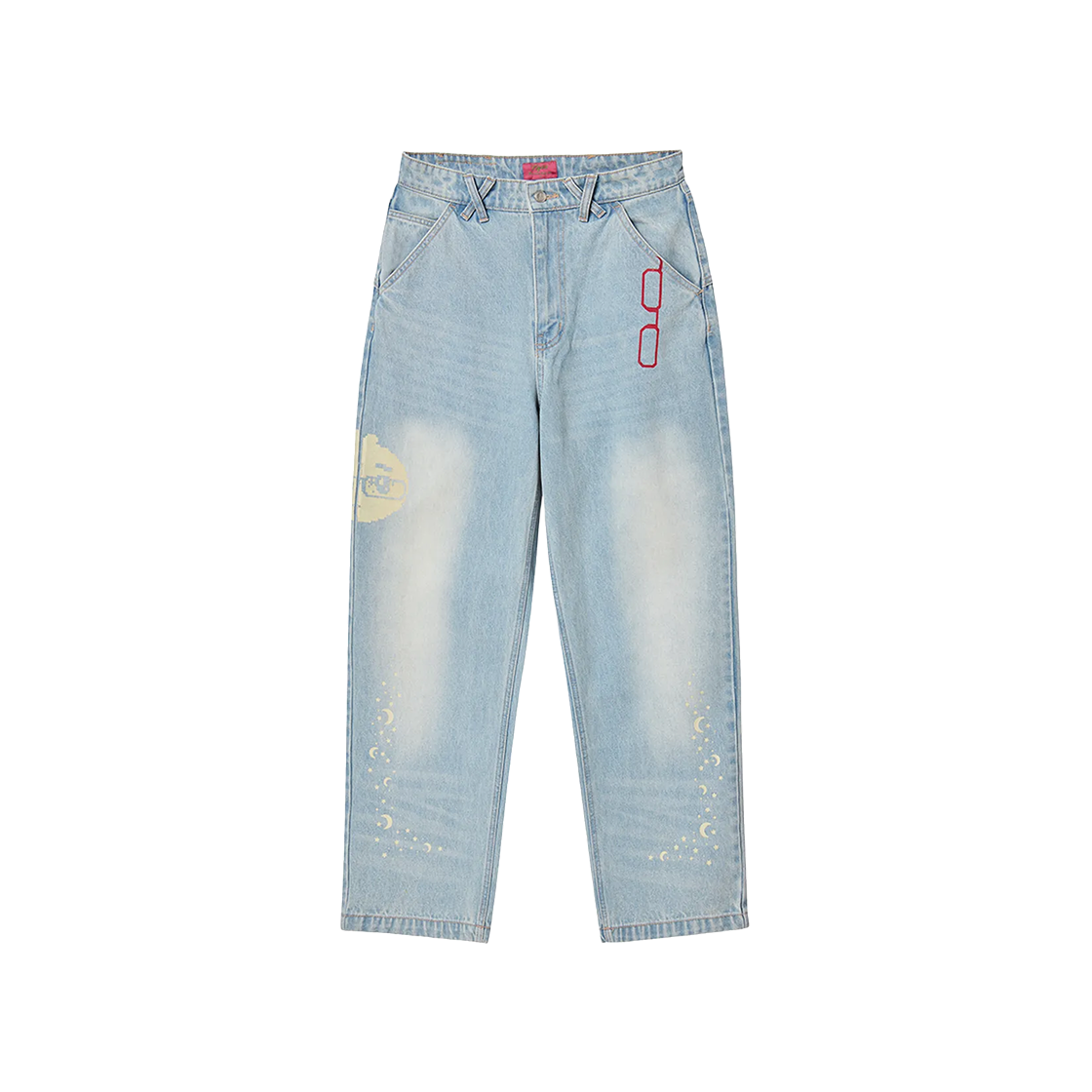 엔와이엑스엑스 x 안경만두 NYGD 데님 팬츠 라이트 블루 | NYXX | KREAM