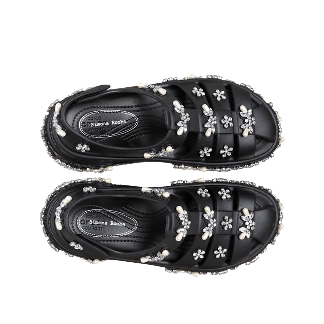 크록스 x 시몬 로샤 사이렌 스톰프 피셔맨 클로그 블랙 | Crocs 크록스 x 시몬 로샤 사이렌 스톰프 피셔맨 클로그 블랙 | Crocs