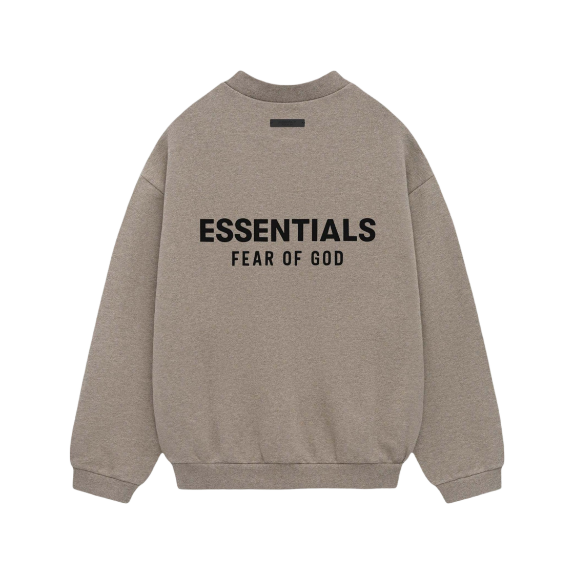 에센셜 플리스 크루넥 헤더 그레이 - 24FW | Essentials | KREAM