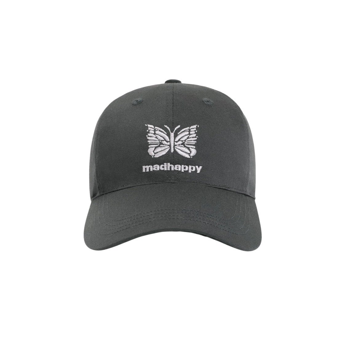 니들스 x 매드해피 6 패널 햇 그래파이트 | Needles | KREAM