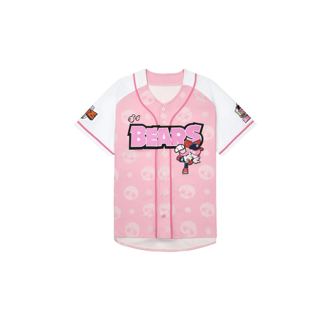 두산 베어스 x 브롤 스타즈 유니폼 짝짝이 화이트 | Doosan Bears | KREAM