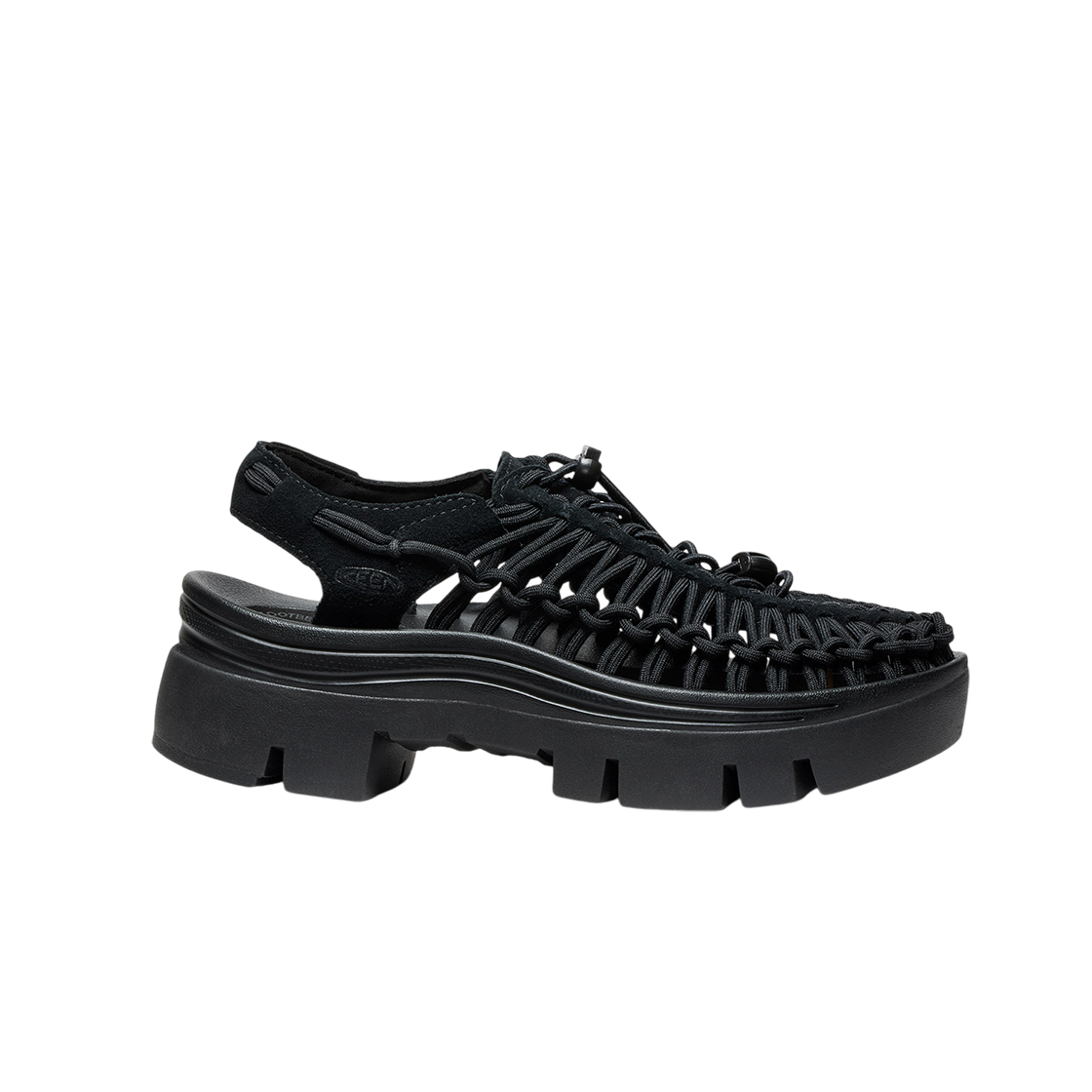 [72H 쿠폰혜택] 킨 유니크 2.0 플랫폼 남여공용 블랙 샌들 | Keen | KREAM