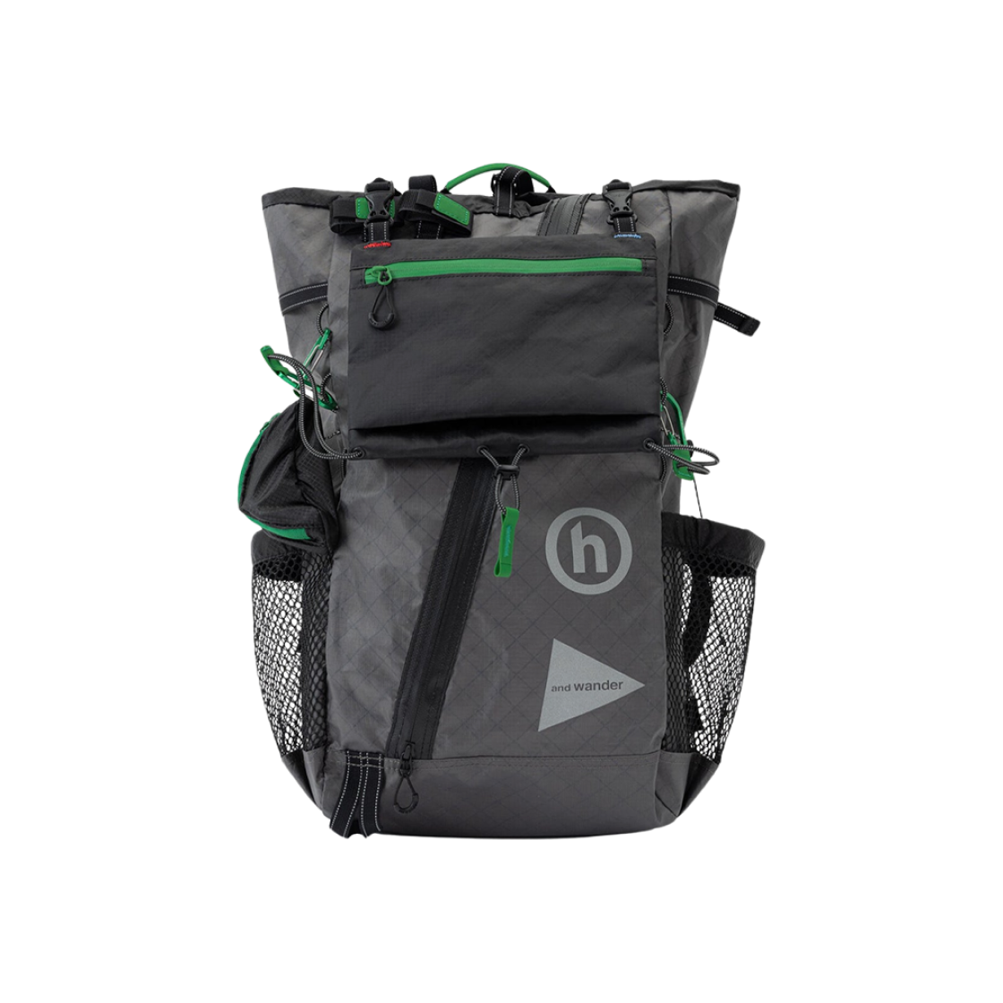 앤드 원더 x 히든 NY 30L 에코 백팩 그레이 | And Wander | KREAM