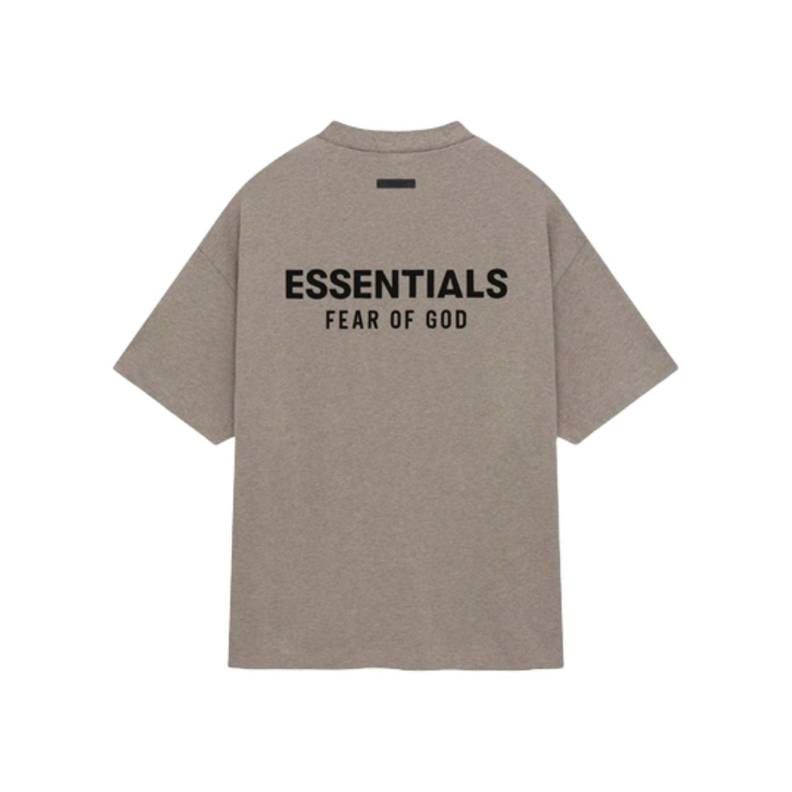 에센셜 홀리데이 저지 크루넥 티셔츠 헤더 그레이 - 24FW | Essentials | KREAM