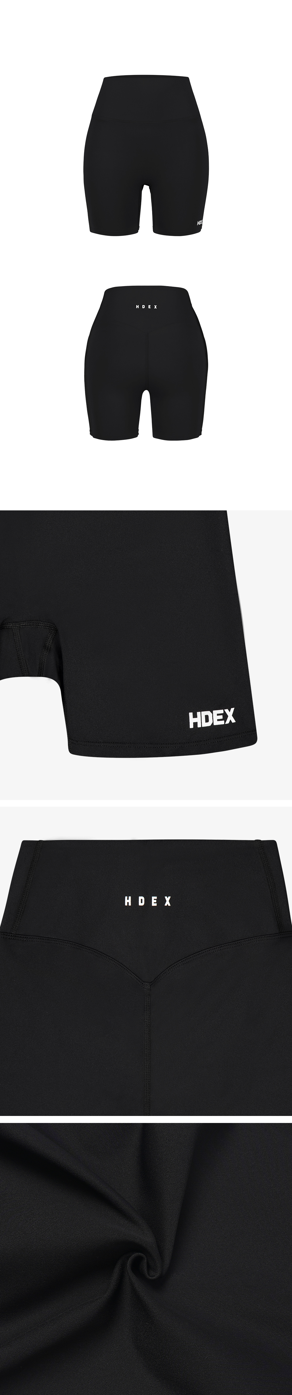 에이치덱스 우먼스 펌 서포트 바이커 쇼츠 3.5 블랙 | HDEX | KREAM