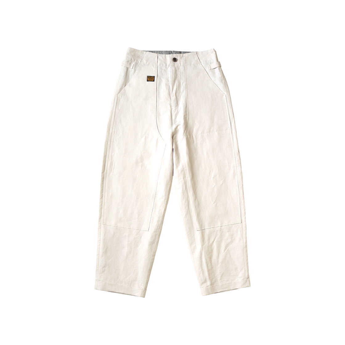 캐피탈 코튼 리넨 헤링본 럼버 수트 팬츠 키나리 | Kapital | KREAM