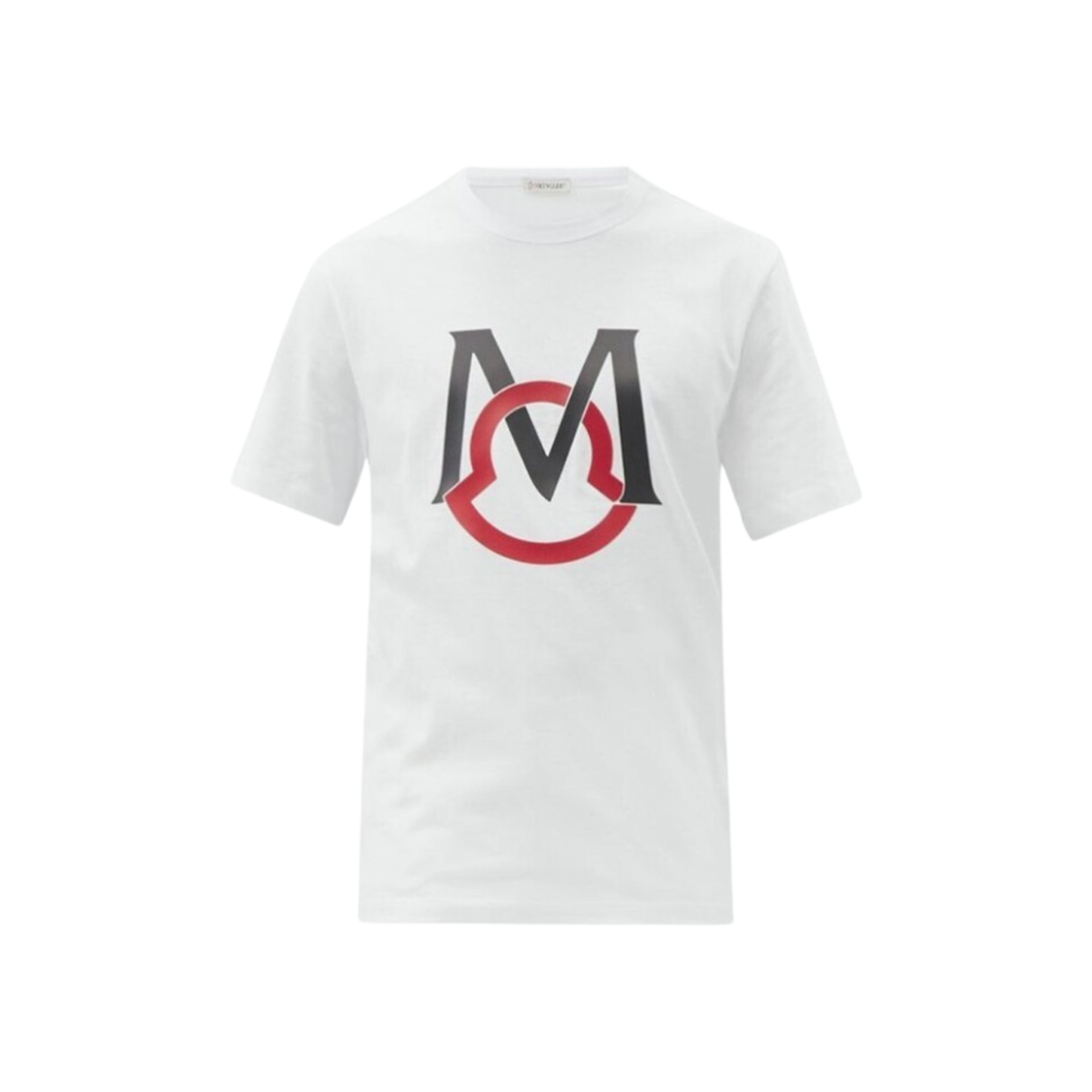 몽클레르 M 로고 프린트 코튼 티셔츠 화이트 - 21SS | Moncler | KREAM