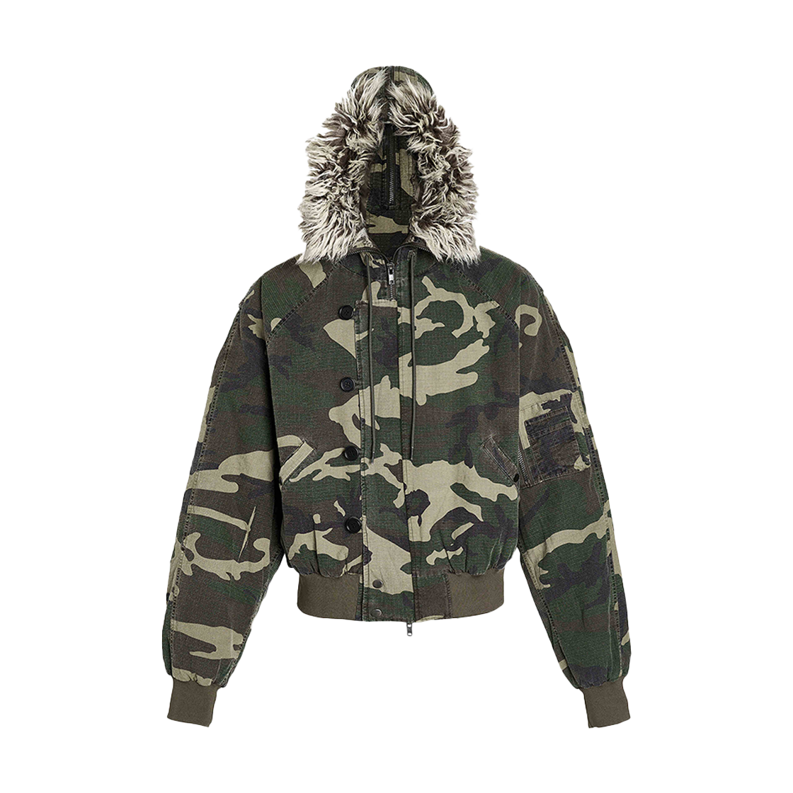 스팁 Road 카모플라쥬 N2B 점퍼 그린 | STEEPC | KREAM