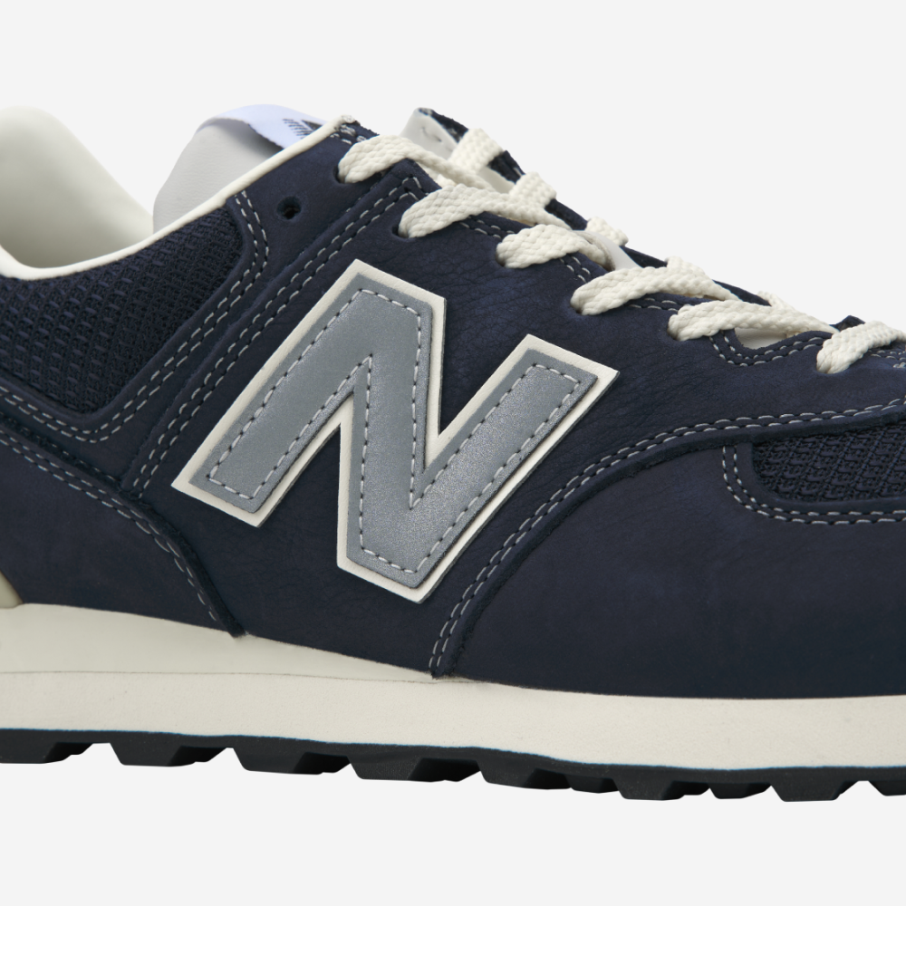 뉴발란스 x 포터리 574 프리미엄 하드 네이비 | New Balance | KREAM