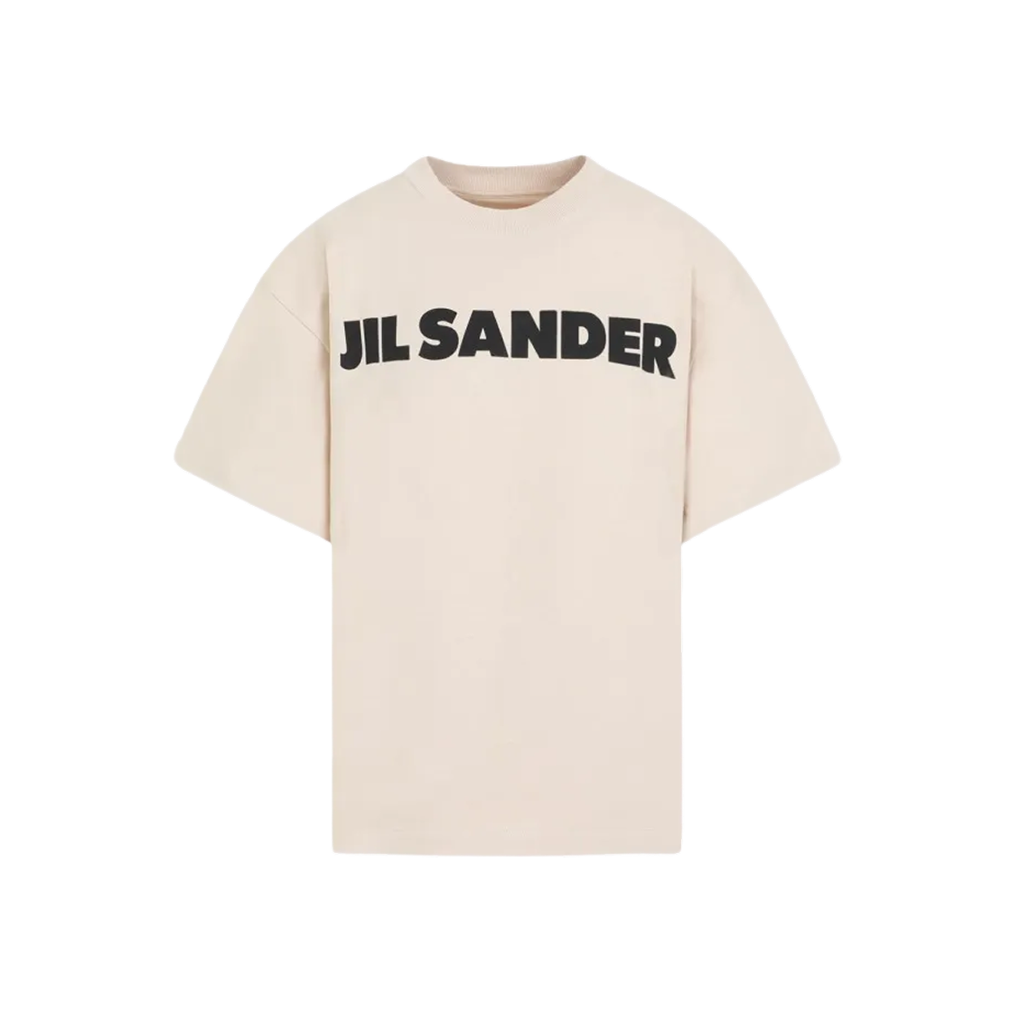 (W) 질 샌더 로고 티셔츠 다크 샌드 | Jil Sander | KREAM