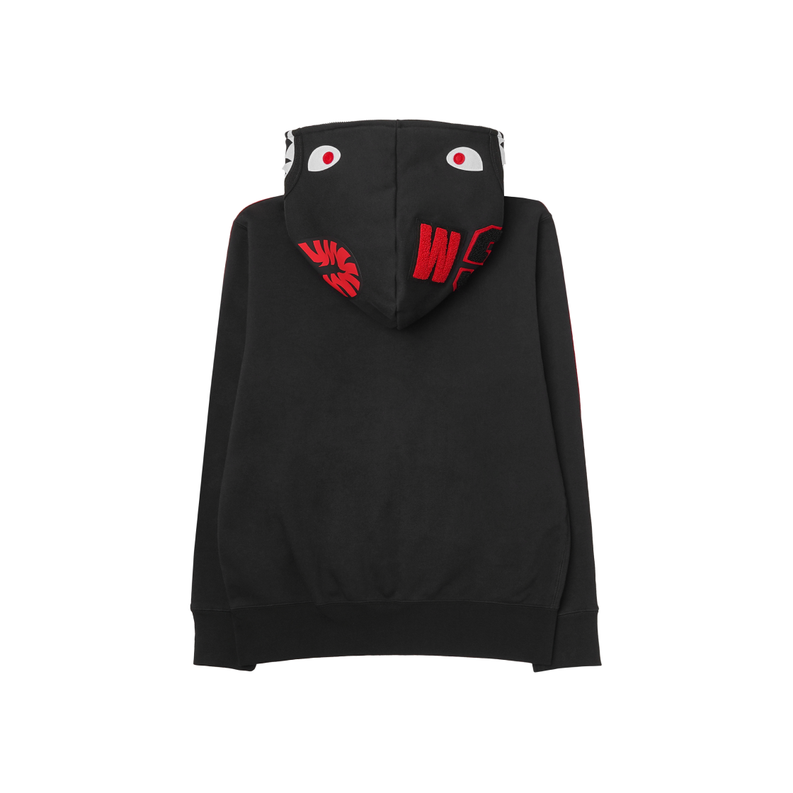 아디다스 x 베이프 얼티밋 샤크 후드 블랙 - KR 사이즈 | Adidas | KREAM