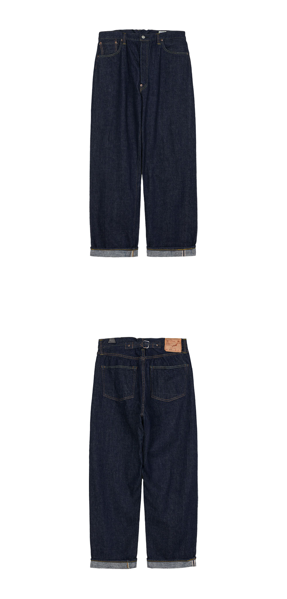 오어슬로우 그랜드 대드 핏 데님 팬츠 원 워시 - 25SS | Orslow | KREAM