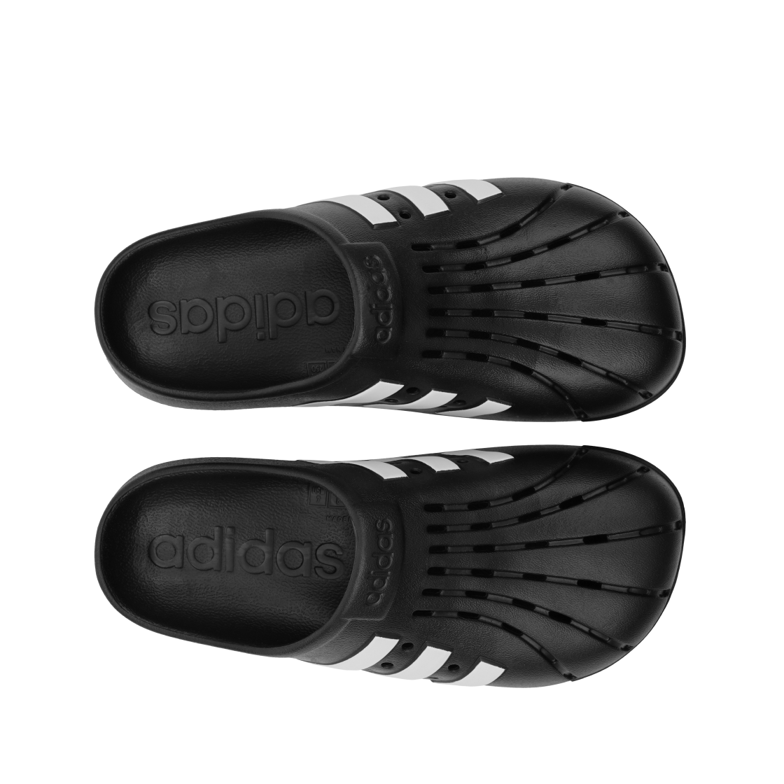 아디다스 아딜렛 클로그 블랙 화이트 | Adidas | KREAM