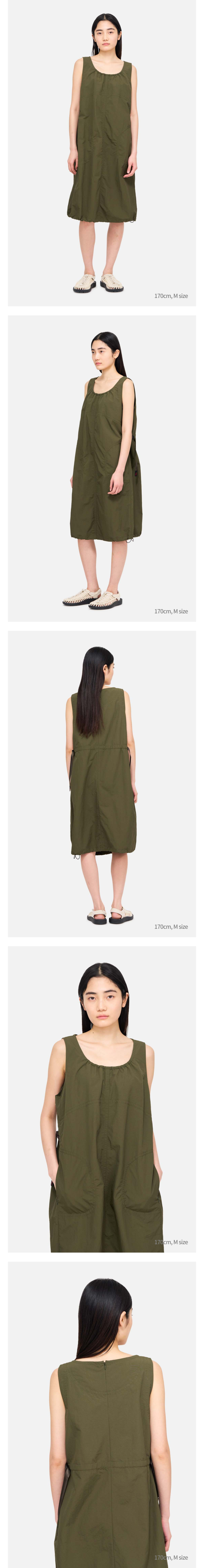 그라미치 나일론 드레스 딥 올리브 | Gramicci | KREAM