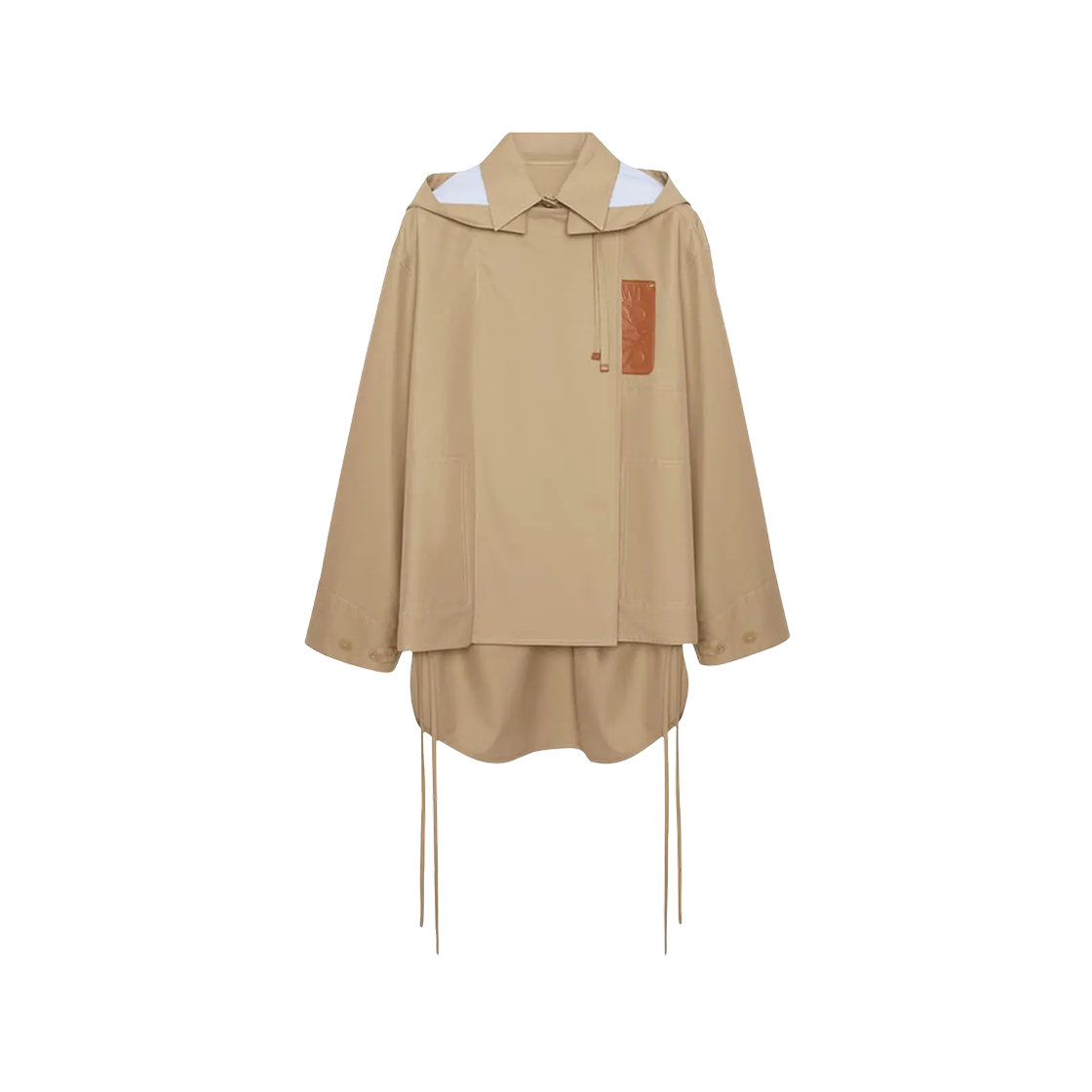 (W) 로에베 코튼 후드 파카 스위트 카라멜 | Loewe | KREAM