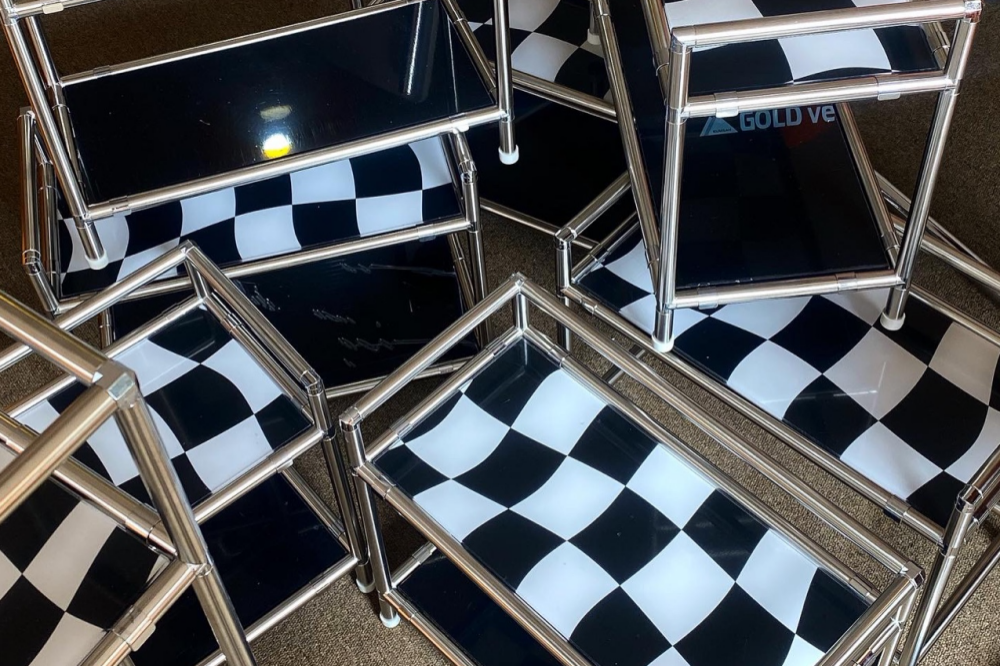 유라이크왓 모듈 미니선반 체커보드 | you like what | KREAM