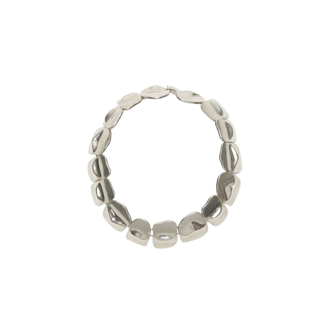 아크네 스튜디오 브라스 크로코 스케일 네클리스 실버 | Acne Studios | KREAM