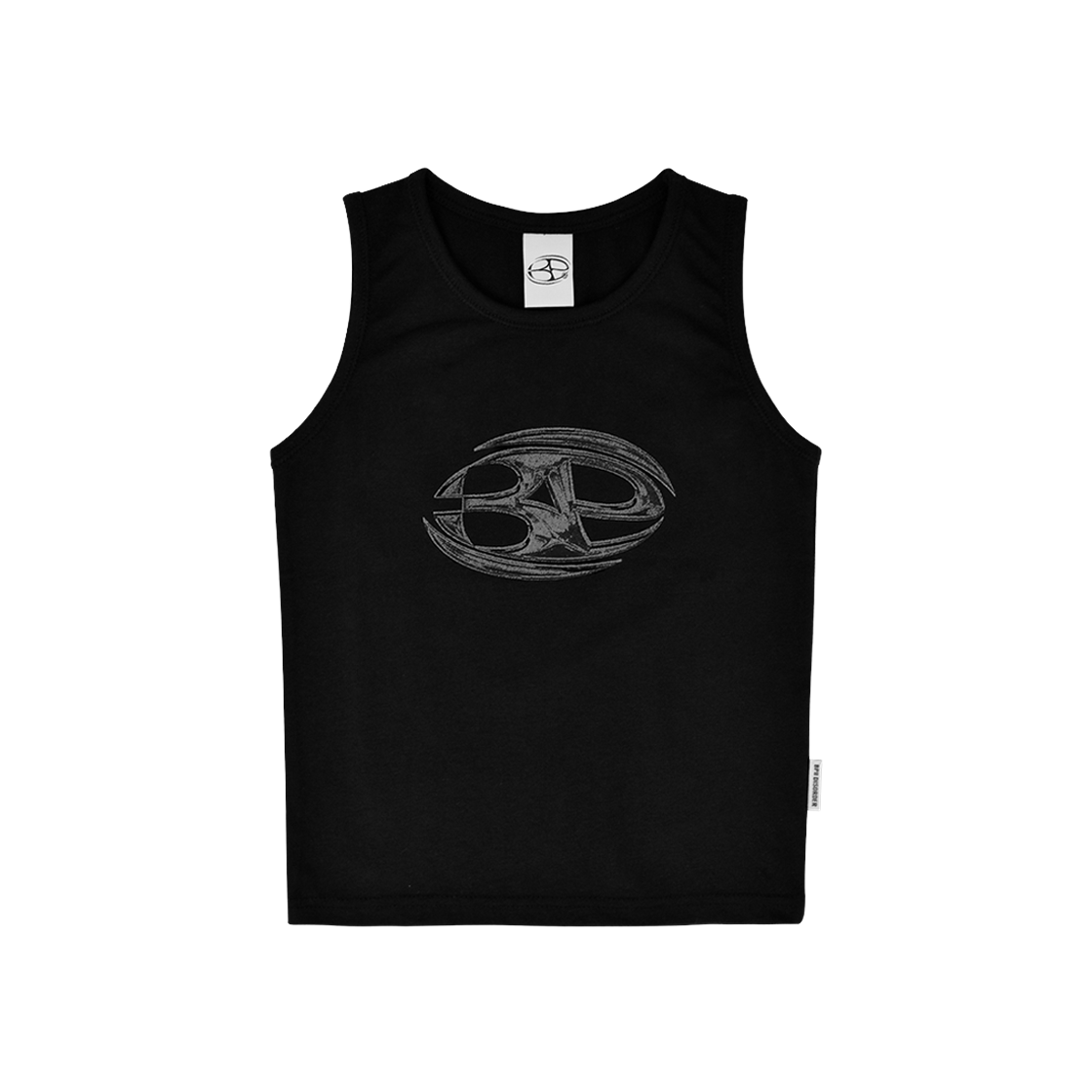 비피투디스오더 메탈 로고 탱크 탑 블랙 | BP2DISORDER | KREAM