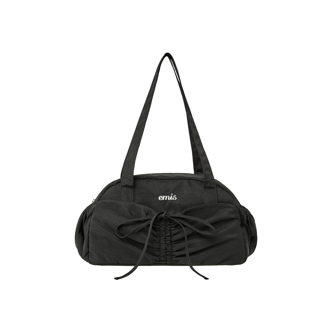 이미스 나일론 셔링 포켓 더플백 블랙 | Emis | KREAM
