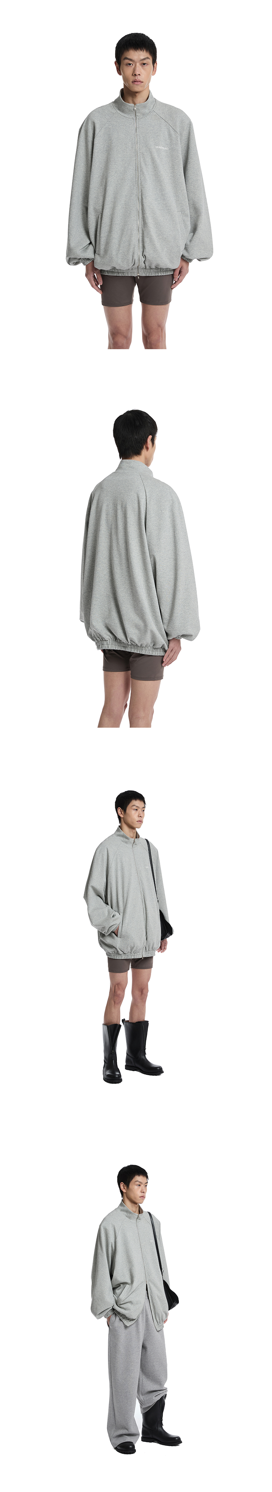 트렁크프로젝트 집업 스웻셔츠 자켓 그레이 | TRUNKPROJECT | KREAM