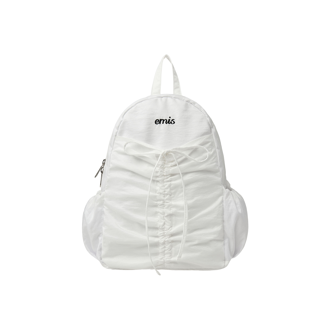 이미스 나일론 셔링 포켓 백팩 화이트 | Emis | KREAM
