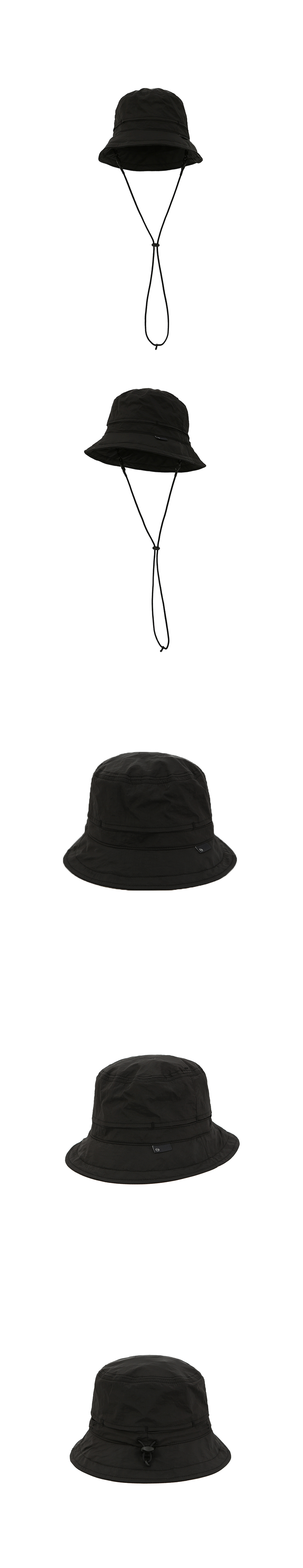 모이프 PKB 벤트 버킷햇 블랙 | moif | KREAM