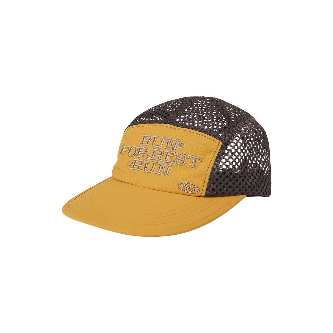 미나수 런포레스트런 메쉬 캠프캡 머스타드 | MENASOO | KREAM